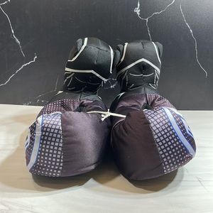 Marvel | Shoes | Marvel Black Panther Boys Slippers Blackwhite Sz 45l ...
